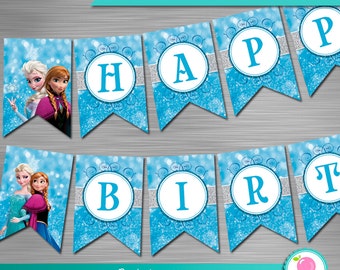 Frozen banner | Etsy