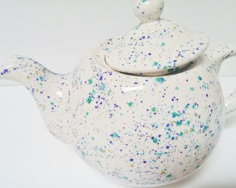 Glazed teapot | Etsy
