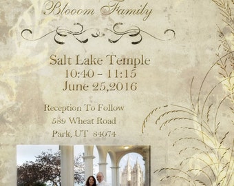 Temple invitation | Etsy