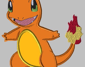 Charizard Embroidery Applique Digital Download
