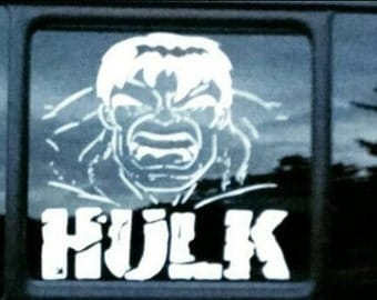 Hulk car decal | Etsy