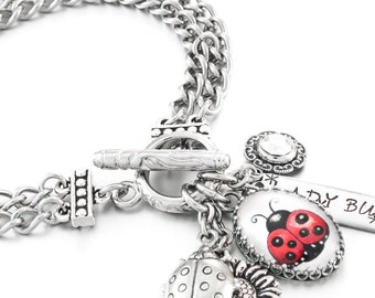 Unique ladybug charm related items | Etsy