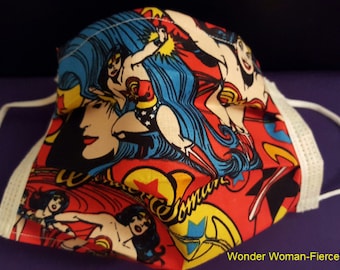 Wonder woman mask | Etsy