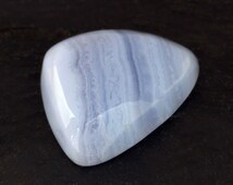 Unique blue triangle stone related items | Etsy