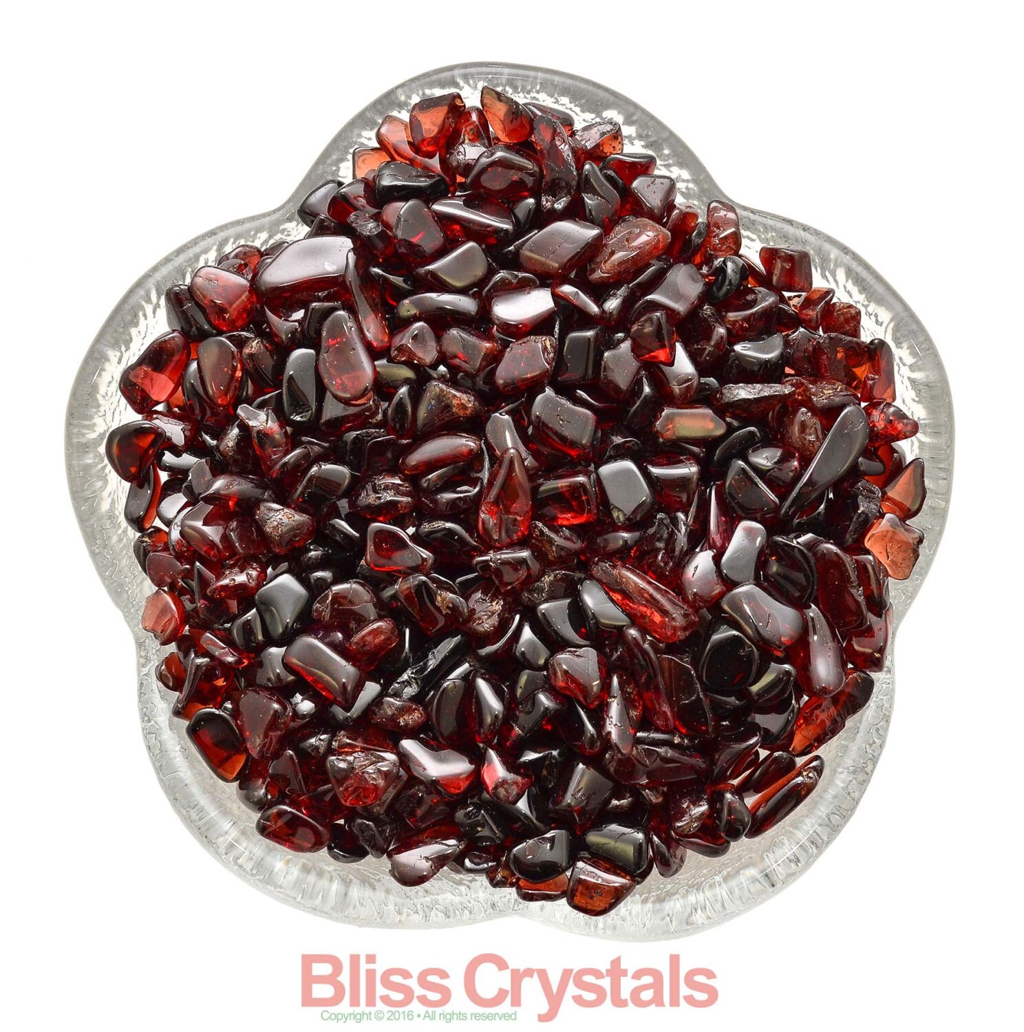 50 Mini GARNET Tumbled Stones Almandine Garnet Red Wine