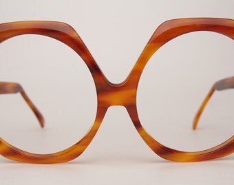 Hexagon eyeglasses | Etsy