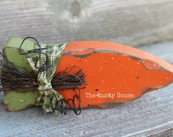 Primitive carrots | Etsy