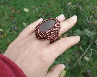 Eccentric rings | Etsy