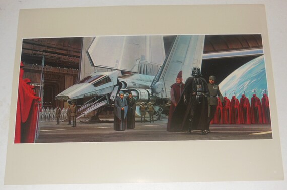 1983 Darth Vader's Entrance Original Vintage Star Wars