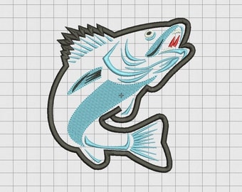 Fish appliques | Etsy