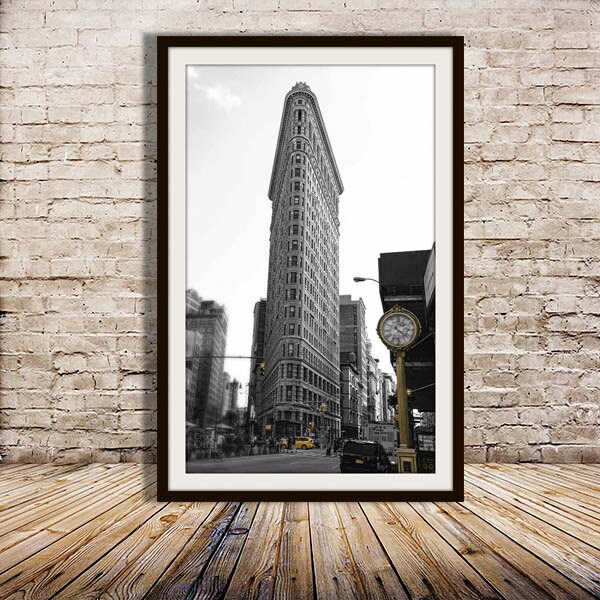 New York City Print Flatiron Print Flatiron Photo 5th