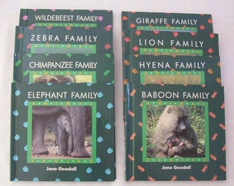 Jane goodall book | Etsy