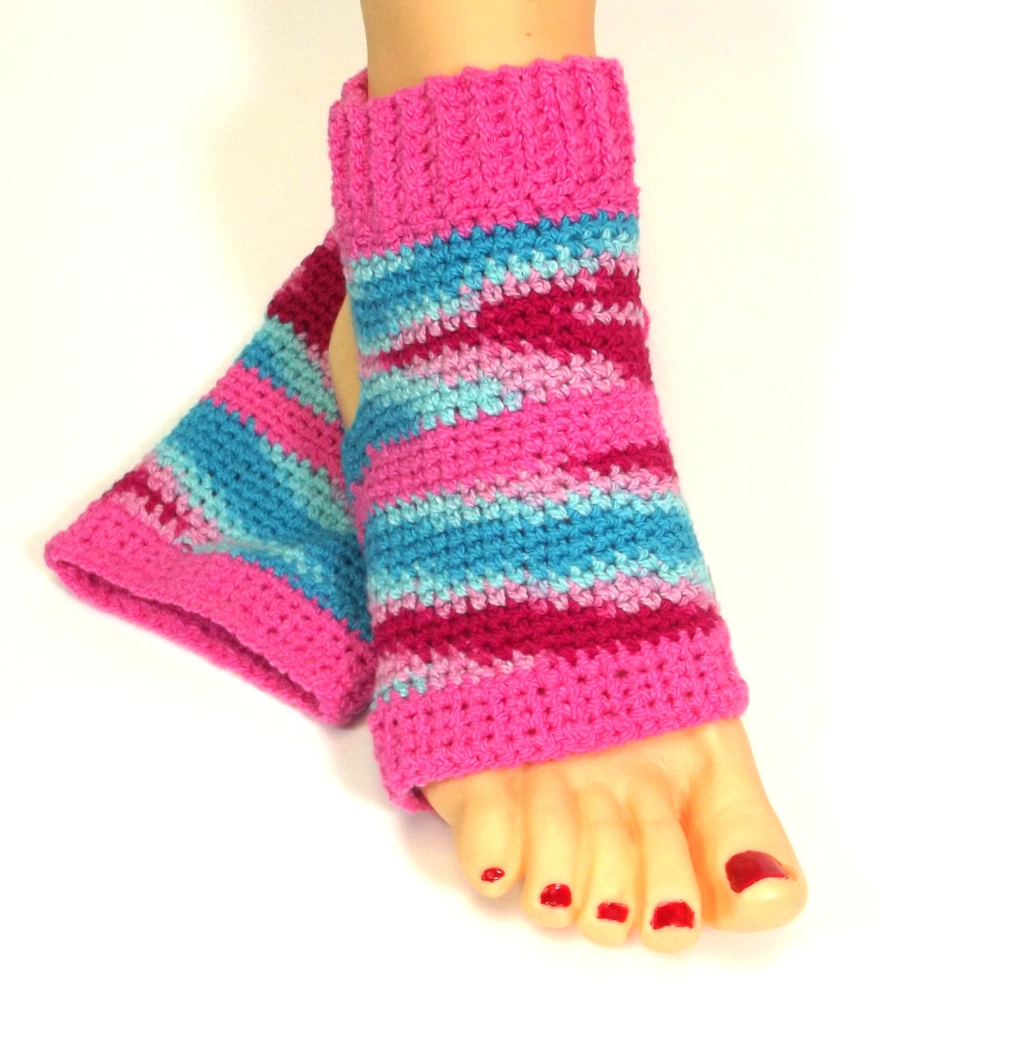 Yoga Pilates Sock No Toe Socks Flip Flop Sock Cotton