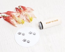 Unique dog paw stamp related items | Etsy