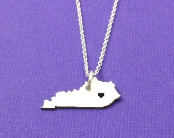 Kentucky necklace | Etsy
