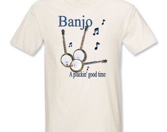 Banjo t shirt | Etsy