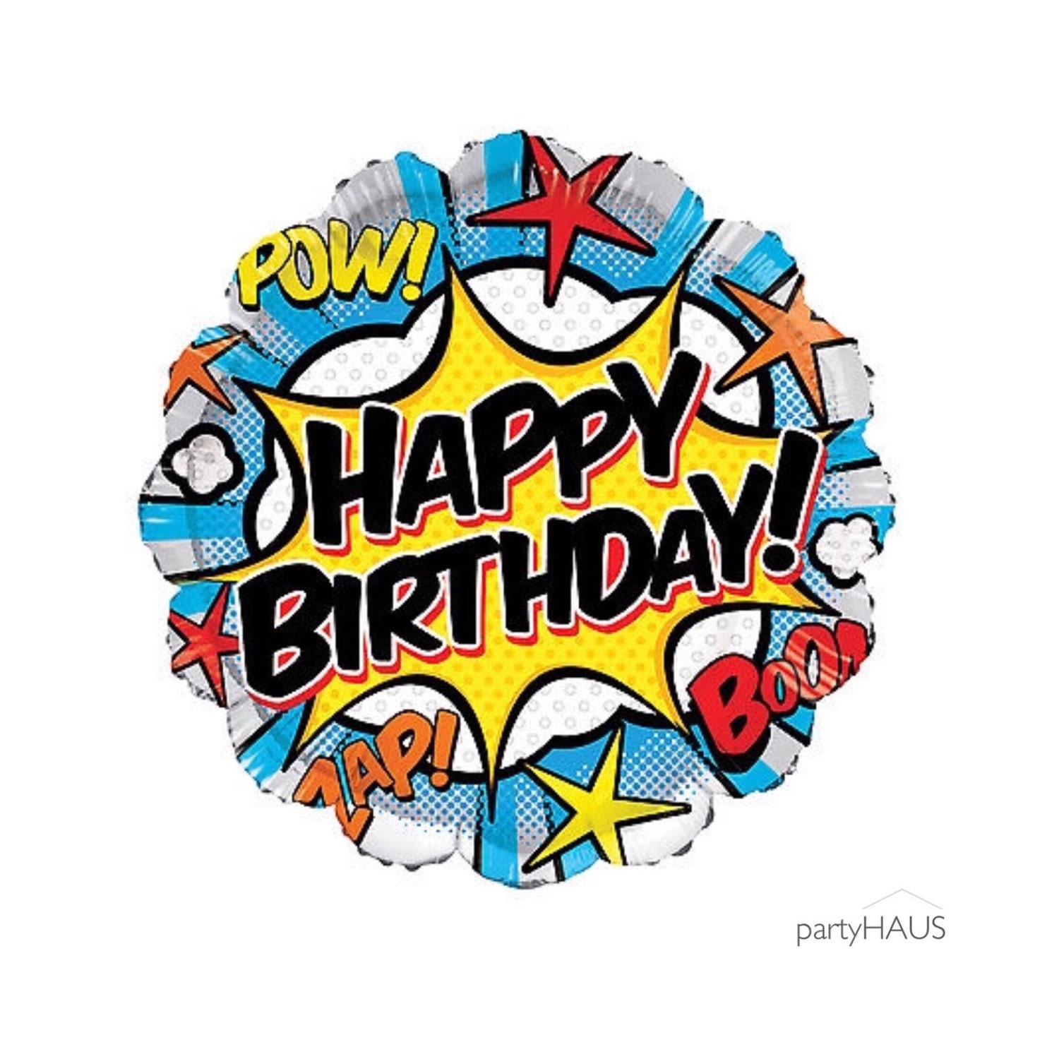 Comic Balloons 18 Super hero party superhero balloon