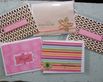 Items similar to Shabby Chic cards - mini cards - mini notecards - owl ...