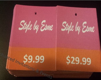 Elegant price tags | Etsy