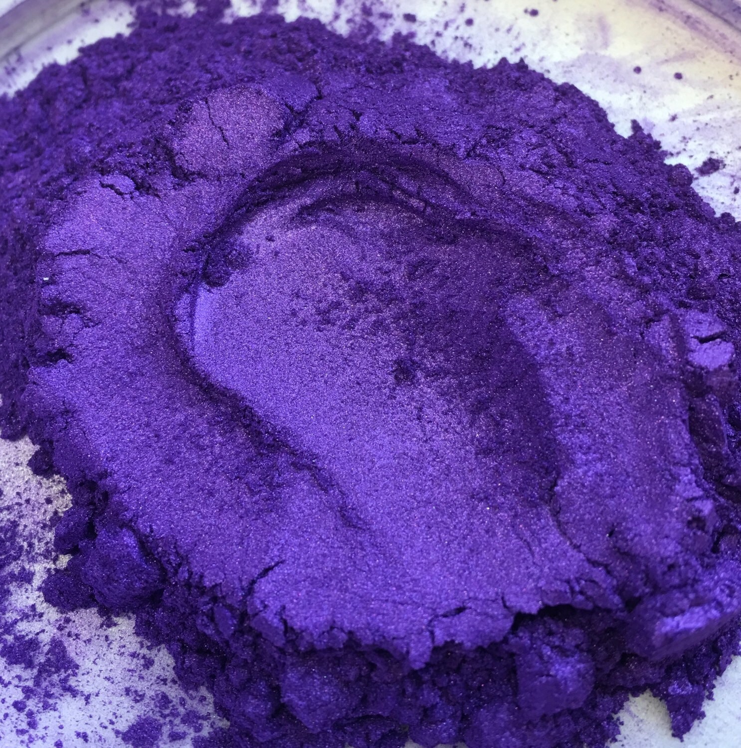 Iridescent Violet Purple Pearlescent Pigment Cosmetic Grade