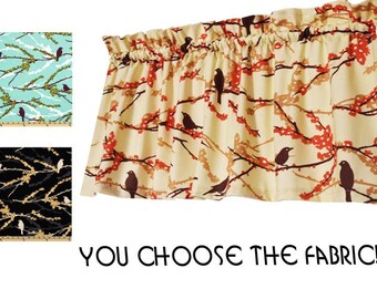 Bird valance | Etsy