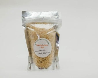 Roasted Garlic Sea Salt Flavored Salt Finishing Salt