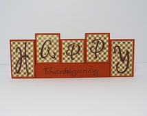 Unique happy fall sign related items | Etsy