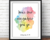 Unique christian artwork related items | Etsy