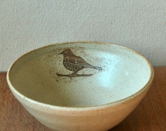 Ceramic bird bowl | Etsy