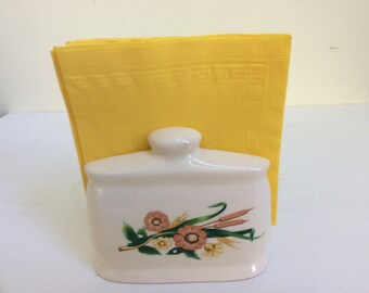 Ceramic napkin holder | Etsy