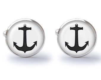 Nautical cufflinks | Etsy
