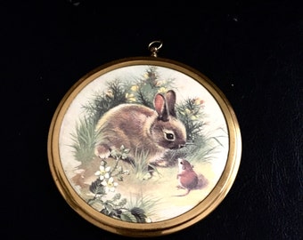 Rabbit picture frame | Etsy