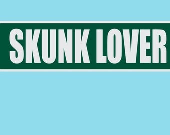Skunk sign | Etsy