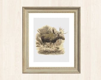 Moose pattern | Etsy