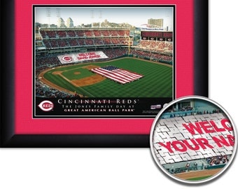 Cincinnati reds flag | Etsy