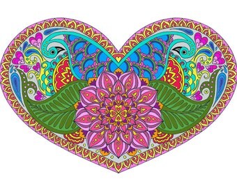 Intricate doodle | Etsy