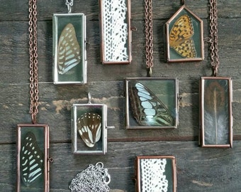 Shadow box locket | Etsy