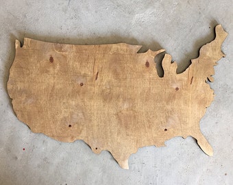 United states cutout | Etsy