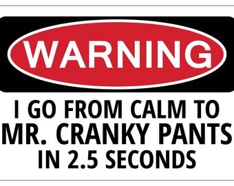 Cranky pants | Etsy