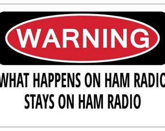 Funny ham radio | Etsy