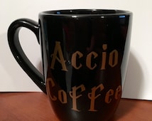 Unique accio coffee related items | Etsy