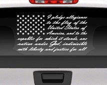 Unique patriotic car decal related items | Etsy