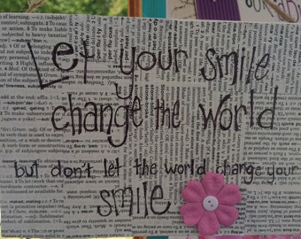 Unique let your smile related items | Etsy