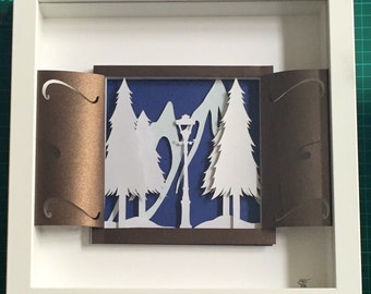 3d layered scene | Etsy