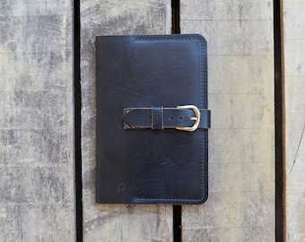 Brown Leather Field Notes Moleskine Wallet by JoeandJackHandmade