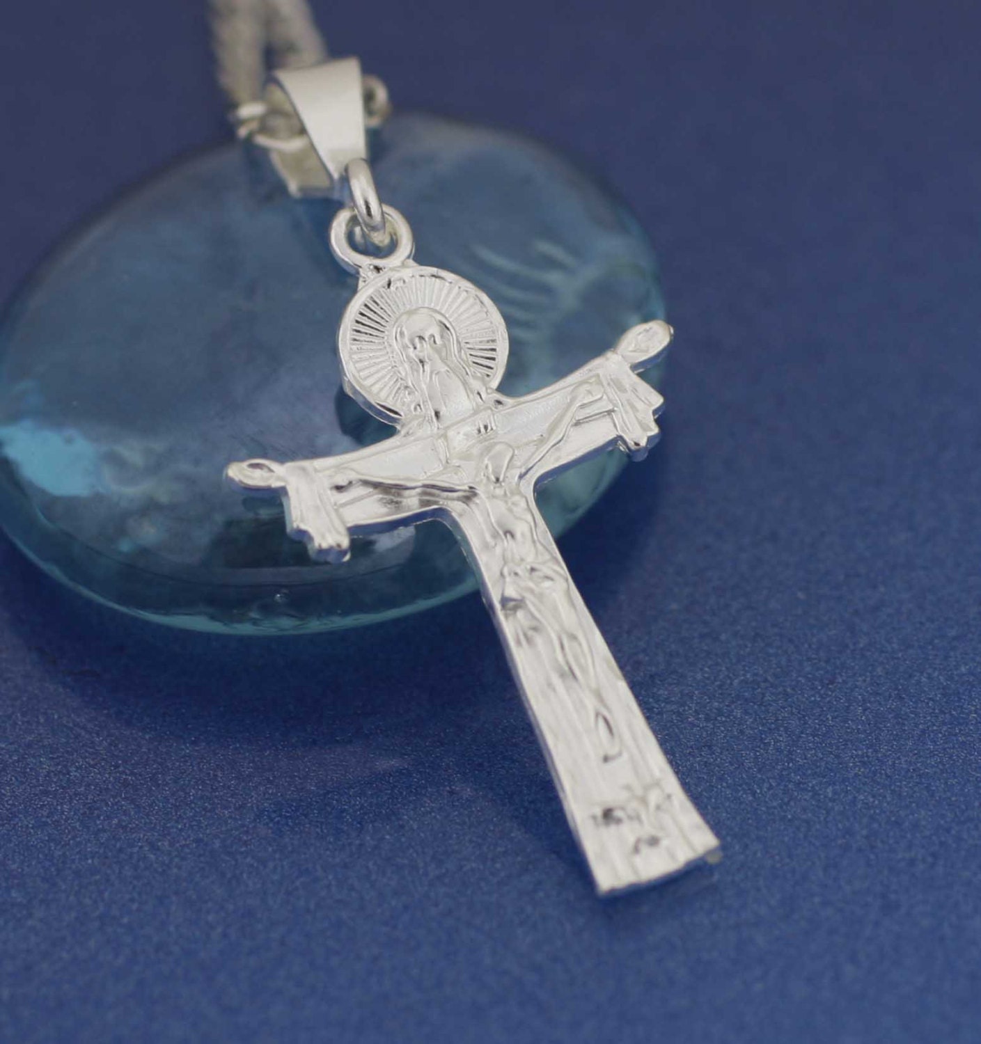 Cross Necklace Sterling Silver Cross Necklace Silver Cross