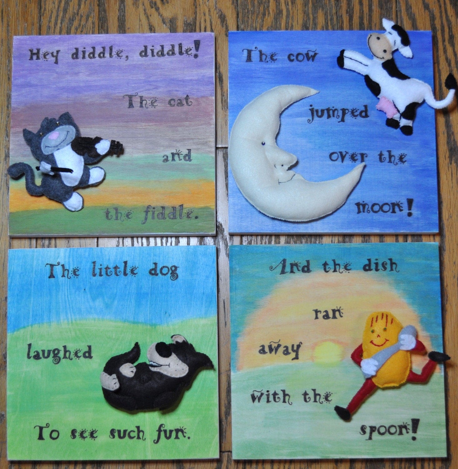 Hey Diddle Diddle The Cow Jumped over the Moon by TrulyUniqueBaby