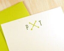 Popular items for arrow note cards on Etsy