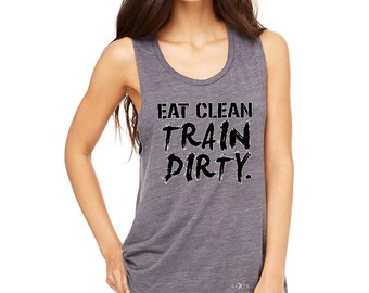 Train dirty tank top | Etsy