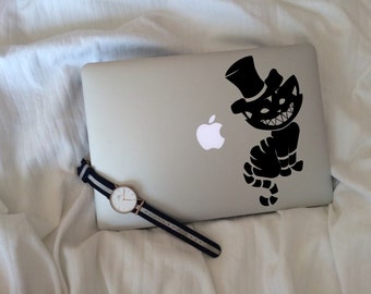 Cheshire cat decal | Etsy